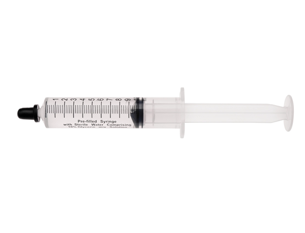 Prefilled syringe aqueous solution of glycerin at 10% | Accessoires ...
